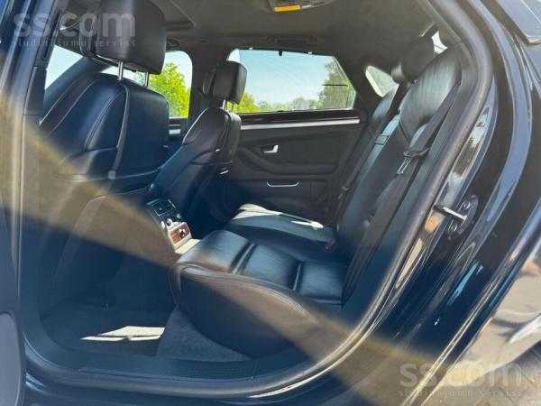 Black Audi A8 2009 in Jekabpils, with an engine capacity of 3.00 L and mileage of 330 thousand km for 7900 €, photo 7 on AUTOMOTO.COM.LV