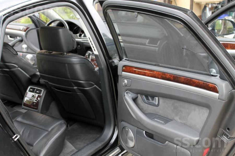 Black Audi A8 2009 in Liepaja, with an engine capacity of 3.00 L and mileage of 255 thousand km for 8500 €, photo 23 on AUTOMOTO.COM.LV