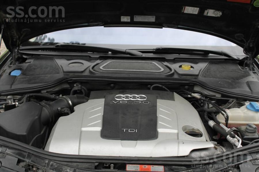Black Audi A8 2009 in Liepaja, with an engine capacity of 3.00 L and mileage of 255 thousand km for 8500 €, photo 51 on AUTOMOTO.COM.LV