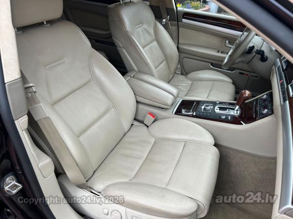 Black Audi A8 2009 in Parnu, with an engine capacity of 4.10 L and mileage of 281 thousand km for 8000 €, photo 6 on AUTOMOTO.COM.LV