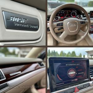 Black Audi A8 2009 in Parnu, with an engine capacity of 4.10 L and mileage of 281 thousand km for 8000 €, photo 11 on AUTOMOTO.COM.LV