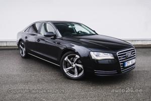 Melns Audi A8 2010 Tallina, ar dzinēja tilpumu 3.00 L un nobraukumu 298 tūkst. km par 10899 €, foto  vietnē AUTOMOTO.COM.LV