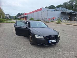 Melns Audi A8 2010 Rīga, ar dzinēja tilpumu 4.20 L un nobraukumu 310 tūkst. km par 15000 €, foto 3 vietnē AUTOMOTO.COM.LV