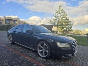 Black Audi A8 2010 in Palanga, with an engine capacity of 4.13 L and mileage of 335 thousand km for 10300 €, photo 3 on AUTOMOTO.COM.LV