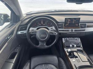Melns Audi A8 2010 Varėna, ar dzinēja tilpumu 4.13 L un nobraukumu 302 tūkst. km par 11500 €, foto 9 vietnē AUTOMOTO.COM.LV