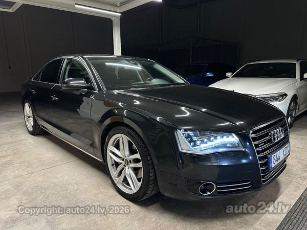 Black Audi A8 2010 in Tallinn, with an engine capacity of 3.00 L and mileage of 242 thousand km for 12990 €, photo 1 on AUTOMOTO.COM.LV