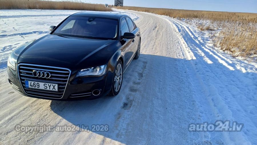 Melns Audi A8 2010 Tallina, ar dzinēja tilpumu 4.20 L un nobraukumu 405 tūkst. km par 13500 €, foto 4 vietnē AUTOMOTO.COM.LV