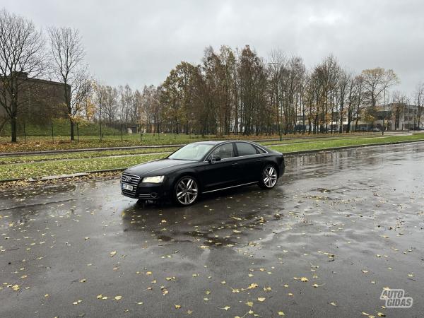 Melns Audi A8 2010 Klaipėda, ar dzinēja tilpumu 4.10 L un nobraukumu 261 tūkst. km par 13000 €, foto 10 vietnē AUTOMOTO.COM.LV