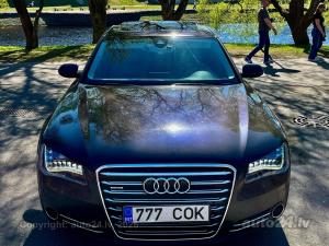 Black Audi A8 2010 in Tallinn, with an engine capacity of 4.10 L and mileage of 330 thousand km for 14500 €, photo 4 on AUTOMOTO.COM.LV