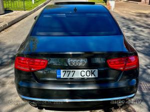 Black Audi A8 2010 in Tallinn, with an engine capacity of 4.10 L and mileage of 330 thousand km for 14500 €, photo 7 on AUTOMOTO.COM.LV