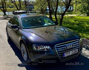 Black Audi A8 2010 in Tallinn, with an engine capacity of 4.10 L and mileage of 330 thousand km for 14500 €, photo 9 on AUTOMOTO.COM.LV