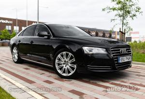 Black Audi A8 2010 in Tallinn, with an engine capacity of 3.00 L and mileage of 328 thousand km for 10999 €, photo  on AUTOMOTO.COM.LV