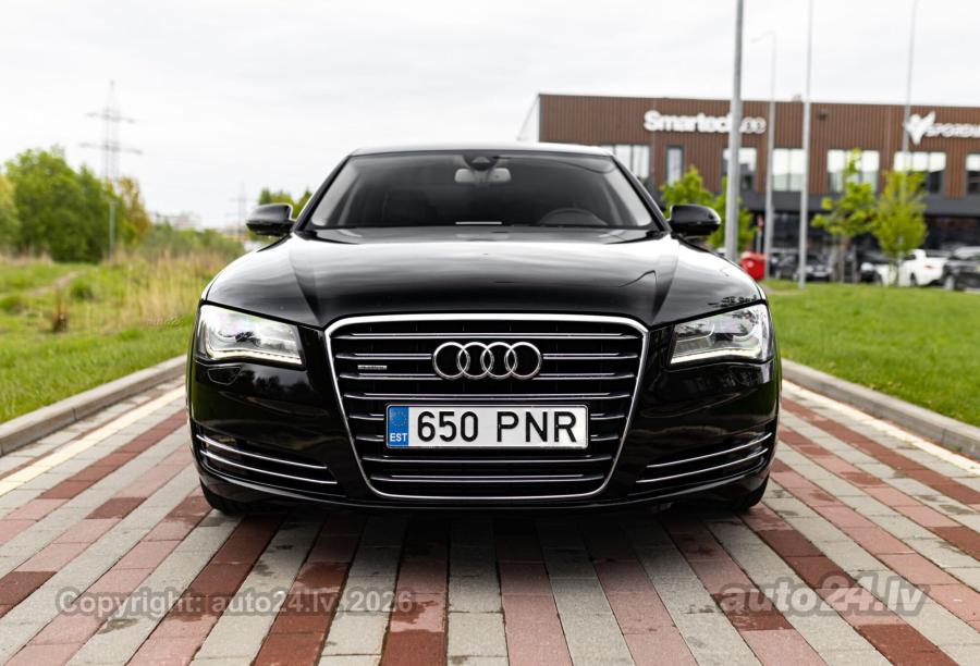 Melns Audi A8 2010 Tallina, ar dzinēja tilpumu 3.00 L un nobraukumu 328 tūkst. km par 10999 €, foto 3 vietnē AUTOMOTO.COM.LV