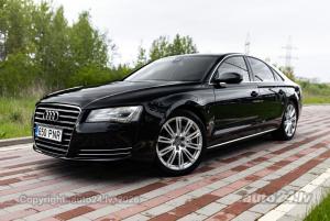 Melns Audi A8 2010 Tallina, ar dzinēja tilpumu 3.00 L un nobraukumu 328 tūkst. km par 10999 €, foto 4 vietnē AUTOMOTO.COM.LV