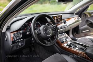 Melns Audi A8 2010 Tallina, ar dzinēja tilpumu 3.00 L un nobraukumu 328 tūkst. km par 10999 €, foto 8 vietnē AUTOMOTO.COM.LV