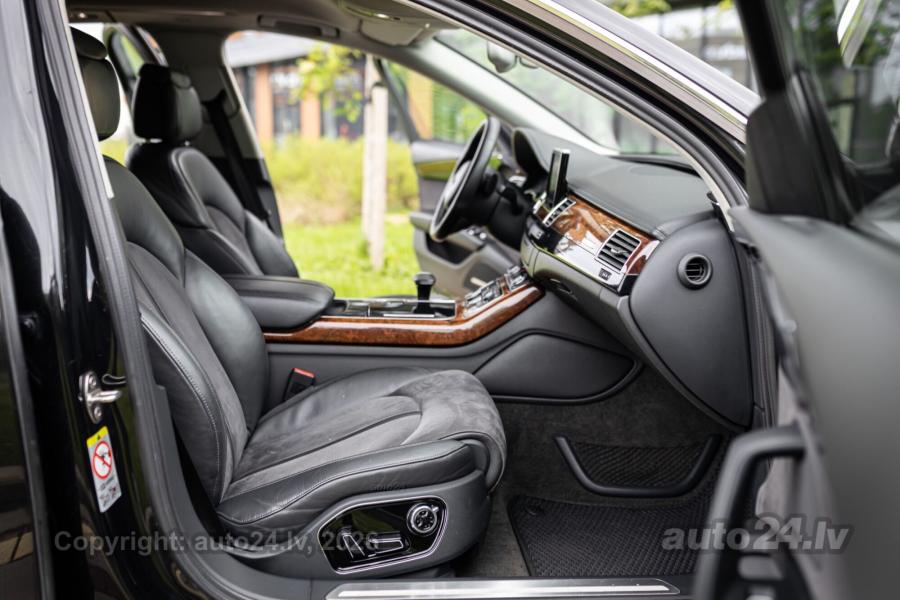 Melns Audi A8 2010 Tallina, ar dzinēja tilpumu 3.00 L un nobraukumu 328 tūkst. km par 10999 €, foto 13 vietnē AUTOMOTO.COM.LV