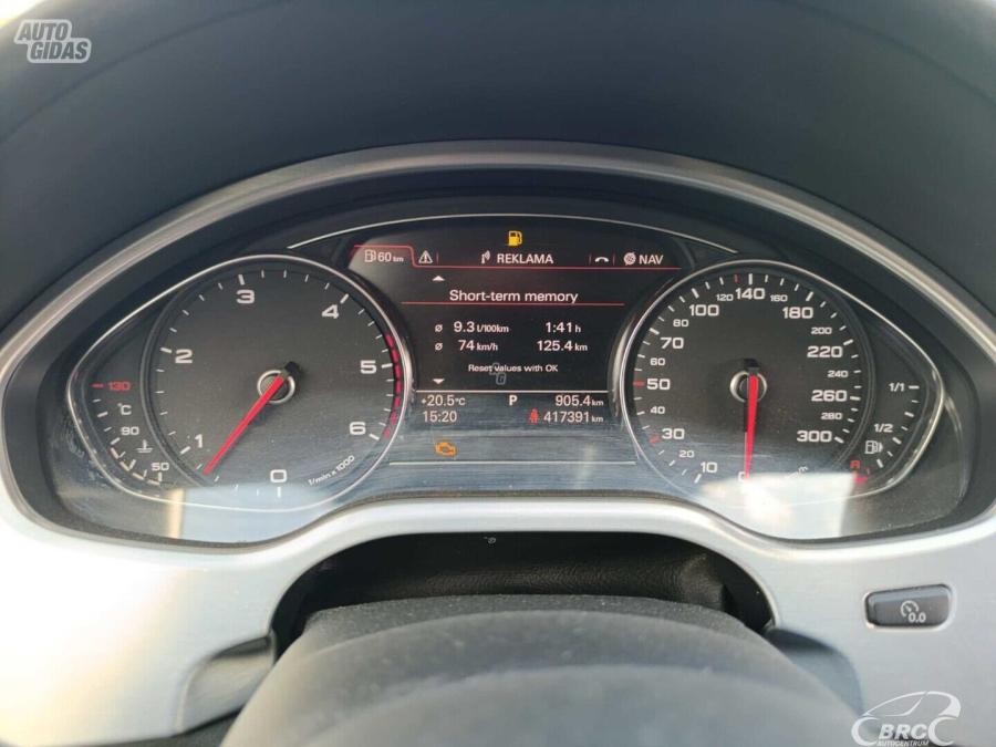 Black Audi A8 2010 in Avizieniai, with an engine capacity of 4.20 L and mileage of 417 thousand km for 7900 €, photo 22 on AUTOMOTO.COM.LV