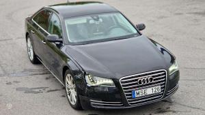 Melns Audi A8 2010 Viļņa, ar dzinēja tilpumu 4.13 L un nobraukumu 410 tūkst. km par 7500 €, foto 8 vietnē AUTOMOTO.COM.LV