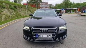 Melns Audi A8 2010 Viļņa, ar dzinēja tilpumu 4.13 L un nobraukumu 410 tūkst. km par 7500 €, foto 13 vietnē AUTOMOTO.COM.LV