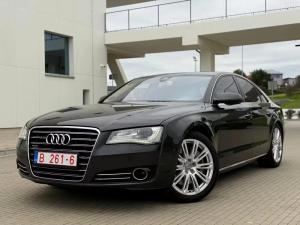 Black Audi A8 2010 in Rezekne, with an engine capacity of 4.20 L and mileage of 223 thousand km for 10490 €, photo 3 on AUTOMOTO.COM.LV