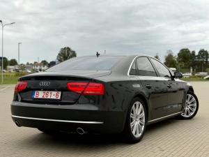 Black Audi A8 2010 in Rezekne, with an engine capacity of 4.20 L and mileage of 223 thousand km for 10490 €, photo 5 on AUTOMOTO.COM.LV