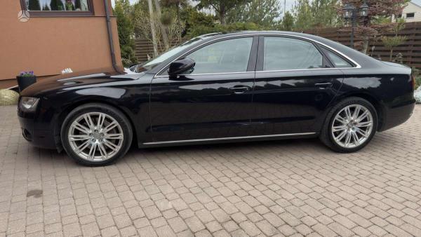 Melns Audi A8 2010 Kupiškis, ar dzinēja tilpumu 4.13 L un nobraukumu 290 tūkst. km par 10690 €, foto 4 vietnē AUTOMOTO.COM.LV