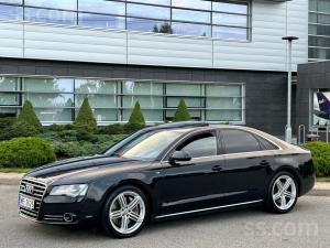Black Audi A8 2010 in Riga, with an engine capacity of 3.00 L and mileage of 226 thousand km for 9750 €, photo 3 on AUTOMOTO.COM.LV