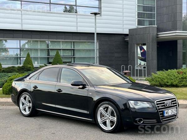 Melns Audi A8 2010 Rīga, ar dzinēja tilpumu 3.00 L un nobraukumu 226 tūkst. km par 9750 €, foto 8 vietnē AUTOMOTO.COM.LV