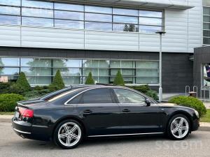 Black Audi A8 2010 in Riga, with an engine capacity of 3.00 L and mileage of 226 thousand km for 9750 €, photo 11 on AUTOMOTO.COM.LV