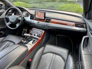 Black Audi A8 2010 in Riga, with an engine capacity of 3.00 L and mileage of 226 thousand km for 9750 €, photo 18 on AUTOMOTO.COM.LV
