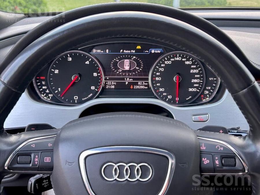 Black Audi A8 2010 in Riga, with an engine capacity of 3.00 L and mileage of 226 thousand km for 9750 €, photo 27 on AUTOMOTO.COM.LV