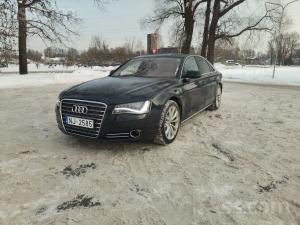 Melns Audi A8 2011 Cēsis, ar dzinēja tilpumu 3.00 L un nobraukumu 282 tūkst. km par 15000 €, foto 7 vietnē AUTOMOTO.COM.LV