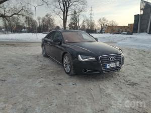 Melns Audi A8 2011 Cēsis, ar dzinēja tilpumu 3.00 L un nobraukumu 282 tūkst. km par 15000 €, foto 8 vietnē AUTOMOTO.COM.LV
