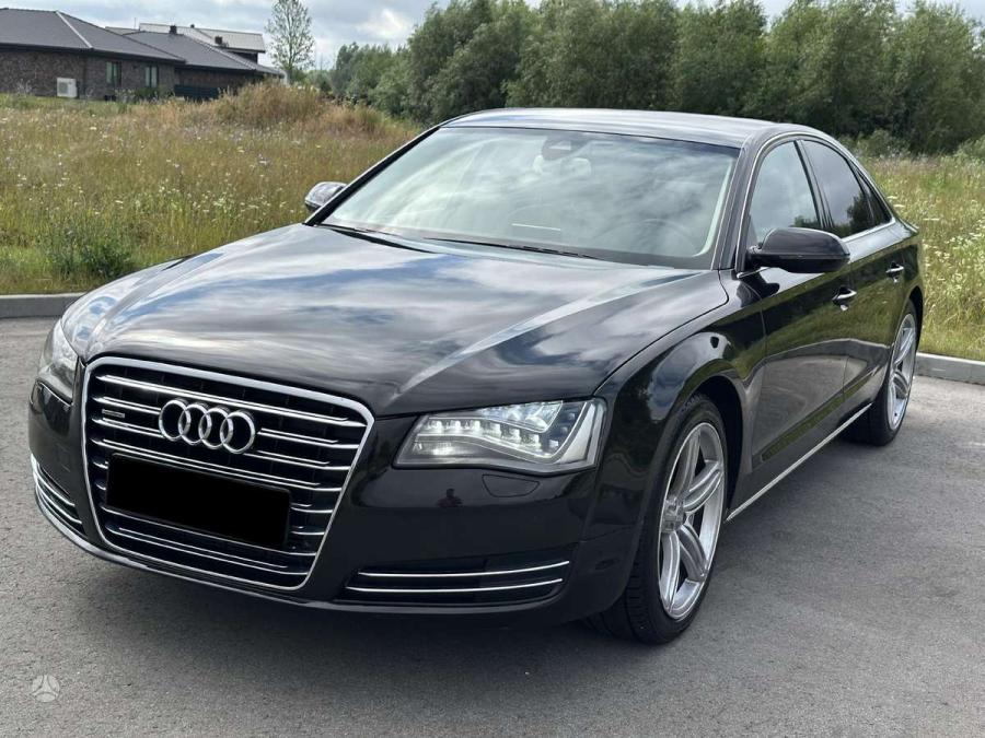 Black Audi A8 2011 in Klaipeda, with an engine capacity of 2.97 L and mileage of 300 thousand km for 11000 €, photo 17 on AUTOMOTO.COM.LV