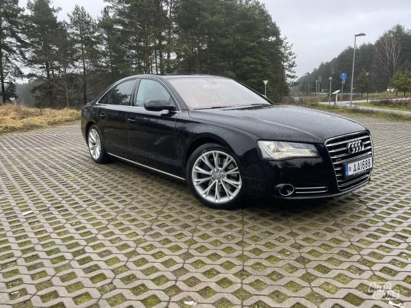 Melns Audi A8 2011 Viļņa, ar dzinēja tilpumu 3.00 L un nobraukumu 347 tūkst. km par 13000 €, foto 1 vietnē AUTOMOTO.COM.LV