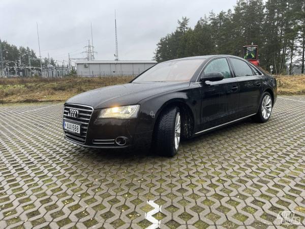 Melns Audi A8 2011 Viļņa, ar dzinēja tilpumu 3.00 L un nobraukumu 347 tūkst. km par 13000 €, foto 4 vietnē AUTOMOTO.COM.LV