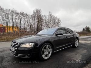 Black Audi A8 2011 in Tallinn, with an engine capacity of 3.00 L and mileage of 316 thousand km for 7999 €, photo  on AUTOMOTO.COM.LV