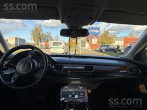 Melns Audi A8 2011 Rīga, ar dzinēja tilpumu 3.00 L un nobraukumu 320 tūkst. km par 10500 €, foto 3 vietnē AUTOMOTO.COM.LV