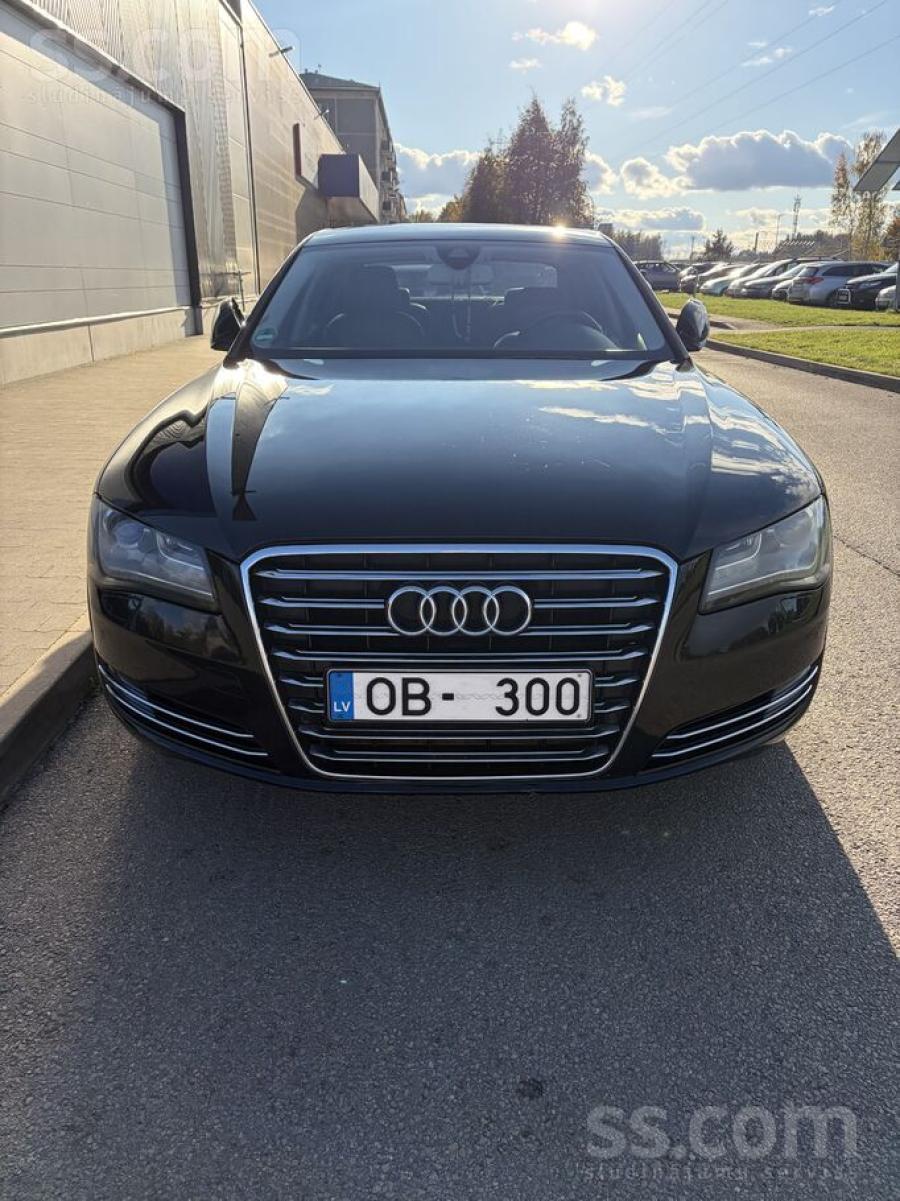 Melns Audi A8 2011 Rīga, ar dzinēja tilpumu 3.00 L un nobraukumu 320 tūkst. km par 10500 €, foto 7 vietnē AUTOMOTO.COM.LV