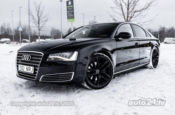 Black Audi A8 2011 in Tallinn, with an engine capacity of 3.00 L and mileage of 347 thousand km for 14999 €, photo 3 on AUTOMOTO.COM.LV