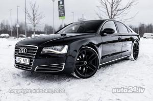Black Audi A8 2011 in Tallinn, with an engine capacity of 3.00 L and mileage of 347 thousand km for 14999 €, photo 3 on AUTOMOTO.COM.LV