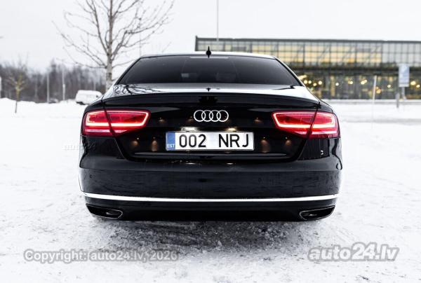 Black Audi A8 2011 in Tallinn, with an engine capacity of 3.00 L and mileage of 347 thousand km for 14999 €, photo 5 on AUTOMOTO.COM.LV