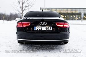 Black Audi A8 2011 in Tallinn, with an engine capacity of 3.00 L and mileage of 347 thousand km for 14999 €, photo 5 on AUTOMOTO.COM.LV