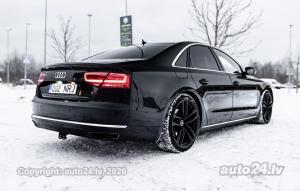 Black Audi A8 2011 in Tallinn, with an engine capacity of 3.00 L and mileage of 347 thousand km for 14999 €, photo 6 on AUTOMOTO.COM.LV