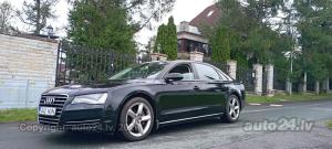 Black Audi A8 2011 in Tallinn, with an engine capacity of 3.00 L and mileage of 330 thousand km for 13997 €, photo 3 on AUTOMOTO.COM.LV