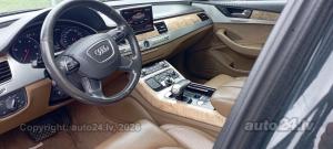 Black Audi A8 2011 in Tallinn, with an engine capacity of 3.00 L and mileage of 330 thousand km for 13997 €, photo 5 on AUTOMOTO.COM.LV