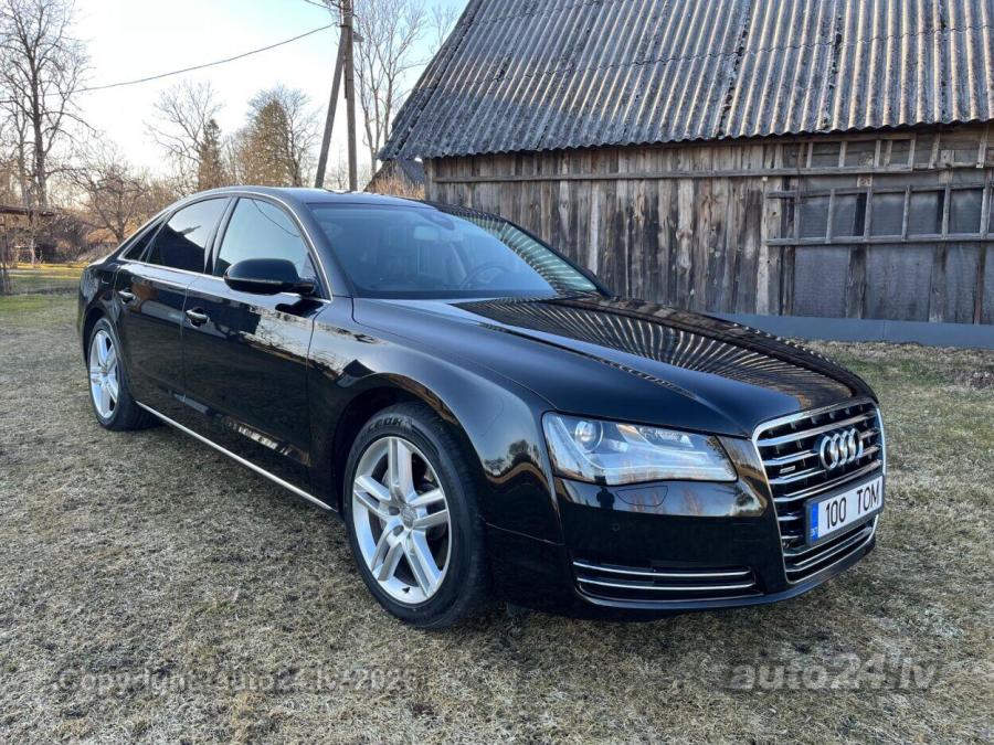 Melns Audi A8 2011 Tallina, ar dzinēja tilpumu 3.00 L un nobraukumu 124 tūkst. km par 17500 €, foto 5 vietnē AUTOMOTO.COM.LV