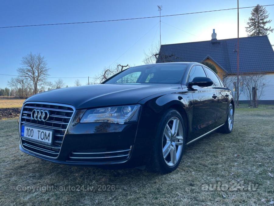 Melns Audi A8 2011 Tallina, ar dzinēja tilpumu 3.00 L un nobraukumu 124 tūkst. km par 17500 €, foto 7 vietnē AUTOMOTO.COM.LV