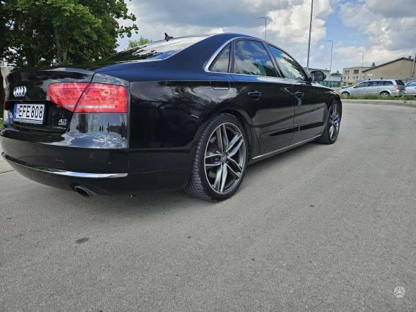 Black Audi A8 2011 in Telschi, with an engine capacity of 4.16 L and mileage of 238 thousand km for 12000 €, photo 1 on AUTOMOTO.COM.LV