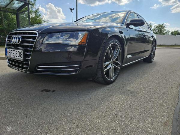 Black Audi A8 2011 in Telschi, with an engine capacity of 4.16 L and mileage of 238 thousand km for 12000 €, photo 7 on AUTOMOTO.COM.LV